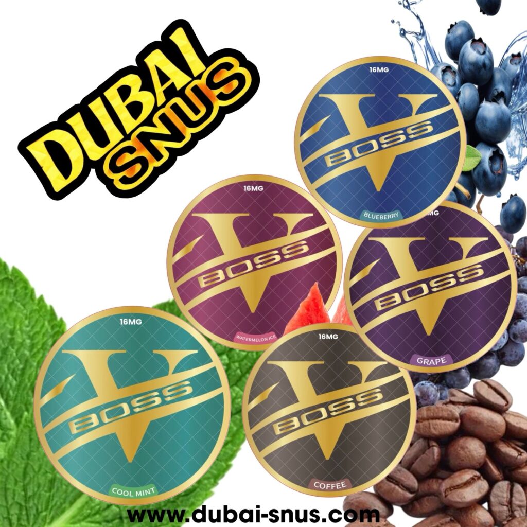 VBOSS Nicotine Pouches UAE in Dubai - DUBAI SNUS